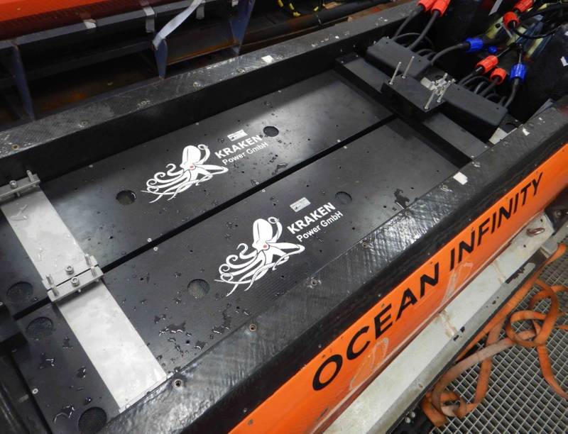 Kraken Gives Ocean Infinity AUVs an Energy Boost