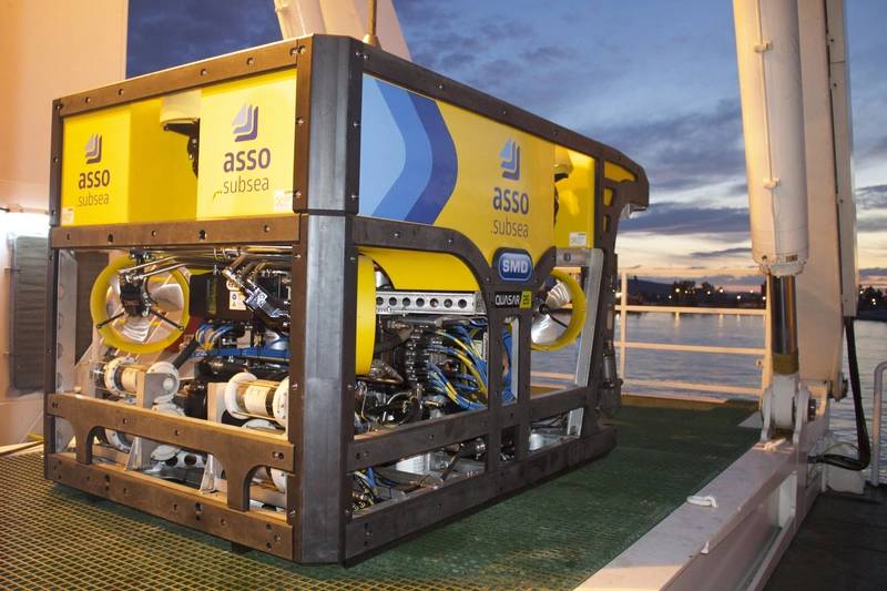 SMD Delivers ROV to Asso.subsea
