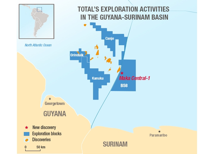 Apache Makes Major Discovery Offshore Suriname