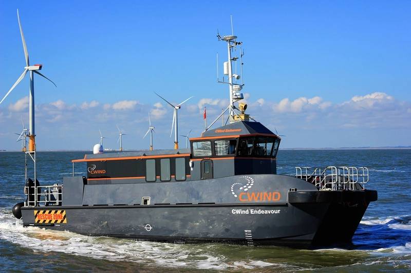 CWind Sells CTV Endeavour to Wood Marine