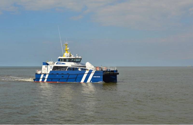 Damen Delivers Fast Crew Supplier to Rederij Groen