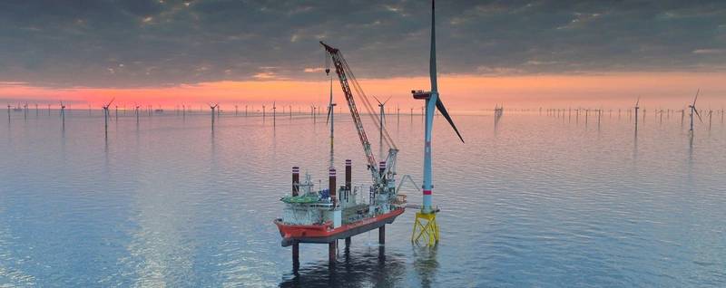 Installation of Saint-Brieuc Offshore Wind Turbines Fully Completed