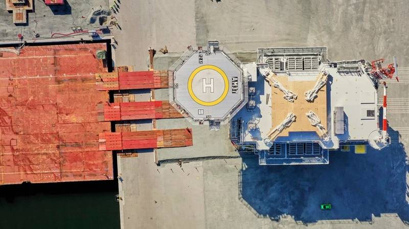 Substation for First Commercial-scale US Offshore Wind Farm Leaves Denmark