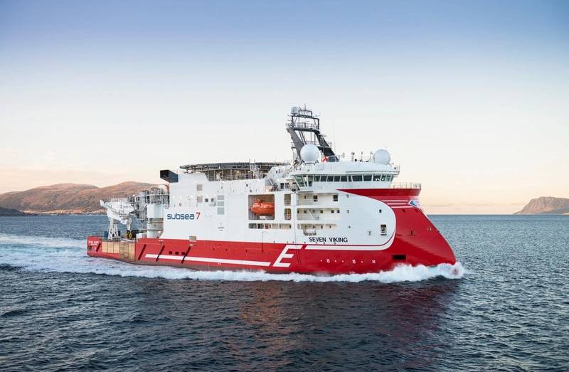 Subsea7 Secures Contract Extension for Seven Viking Subsea Vessel