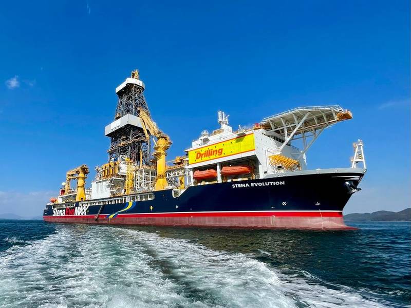 Stena Drilling Takes Delivery of Stena Evolution Drillship