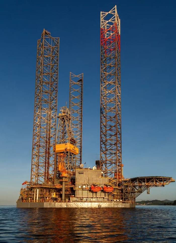 Valaris Jack-Up Rig Docks in Trinidad
