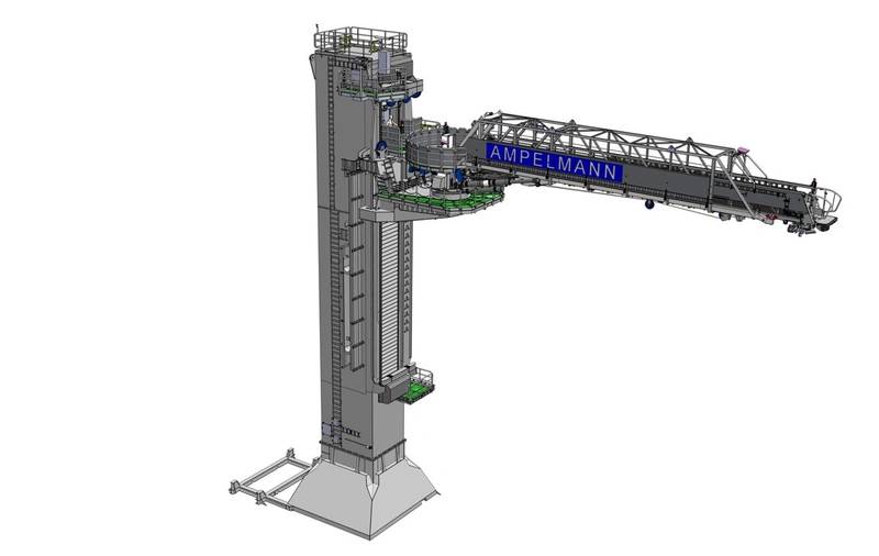 Enersea Designs Electric Gangway System for Ampelmann